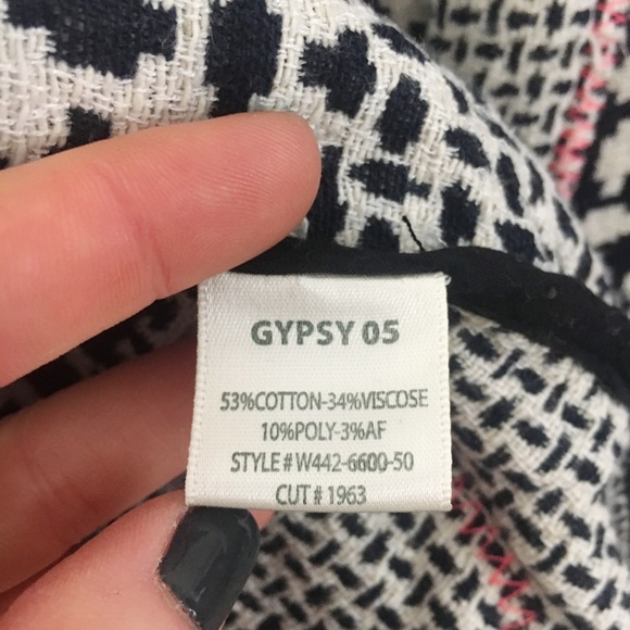 Gypsy 05 | Sweaters | Gypsy 5 Belted Barre Jacquard Kimono Cardigan Xs ...